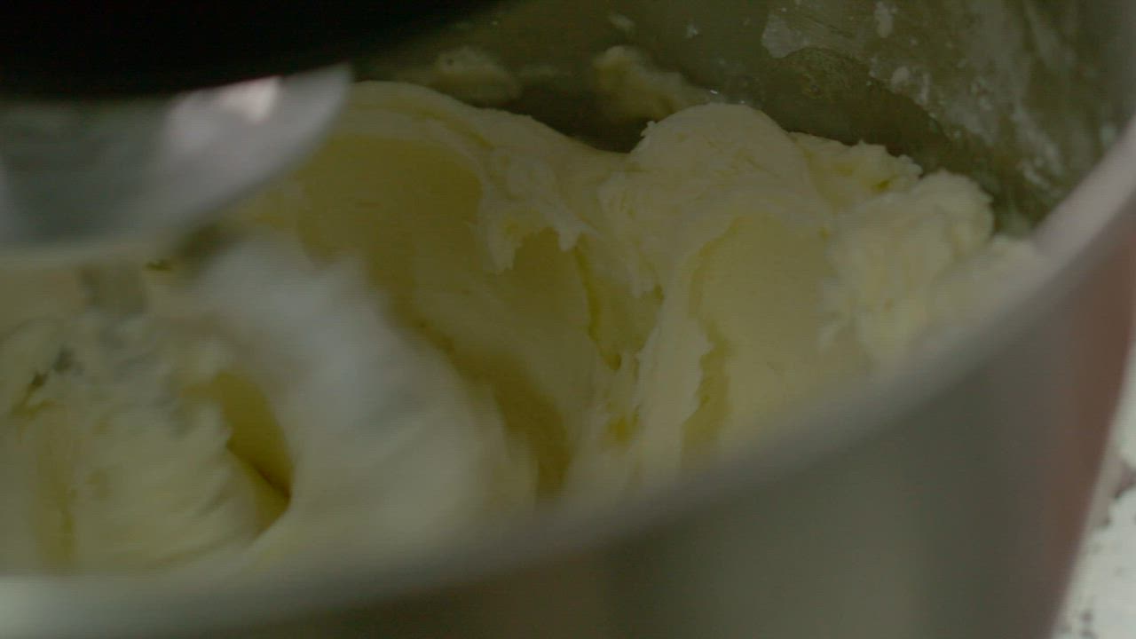 Whisk spinning, in a very close shot - Free Stock Video
