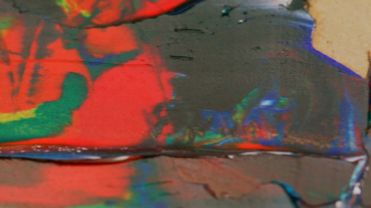 Texture of a painting with fresh paints, extreme close up - Free Stock ...