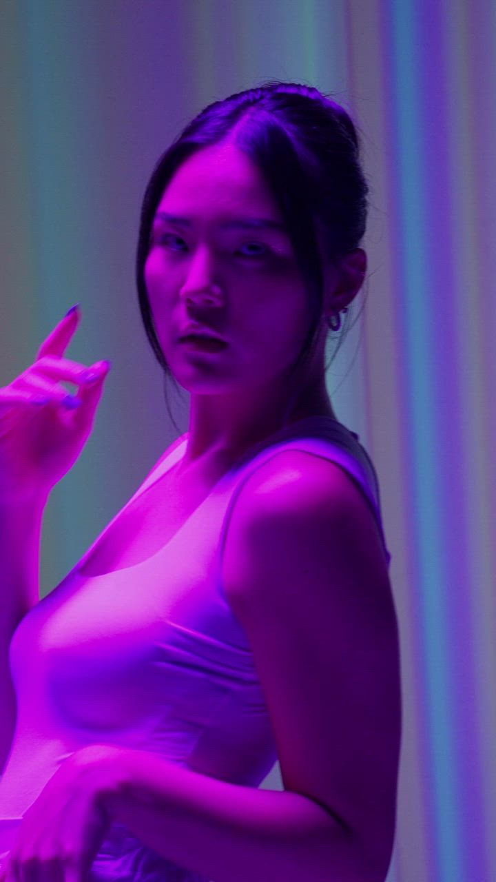 Vertical video of a colorful performance of a young dancer - Free Stock ...