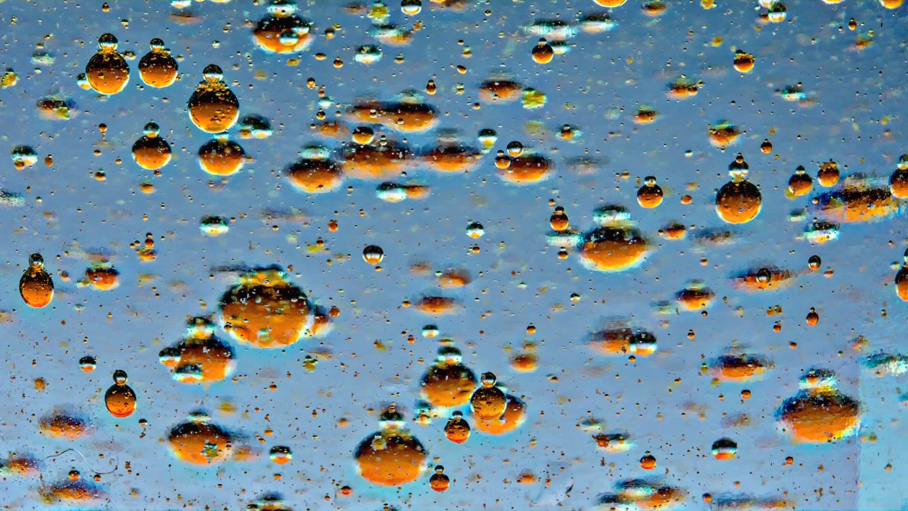 Striking texture of the liquid from a lava lamp - Free Stock Video