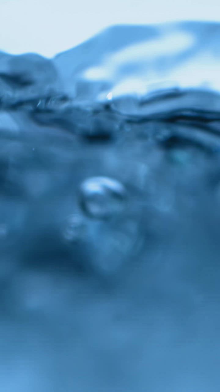 Intensely bubbling water texture - Free Stock Video