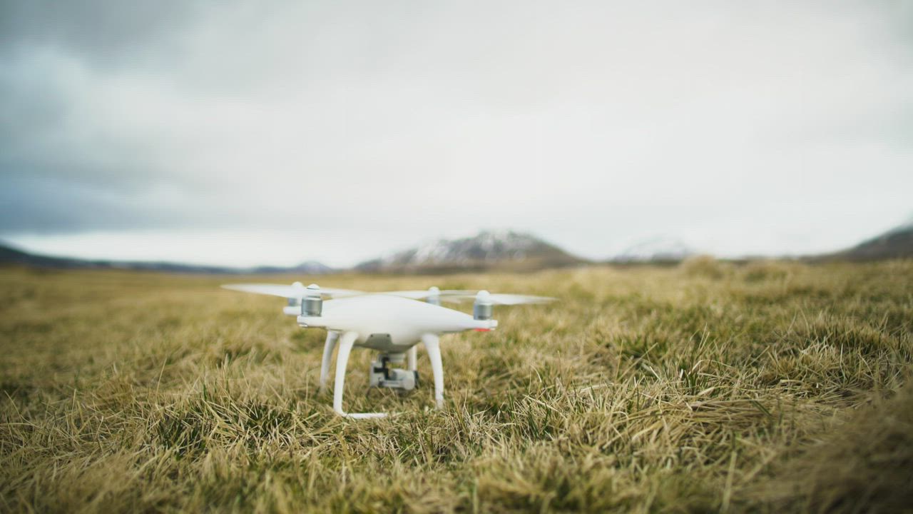 Drone taking off - Free Stock Video