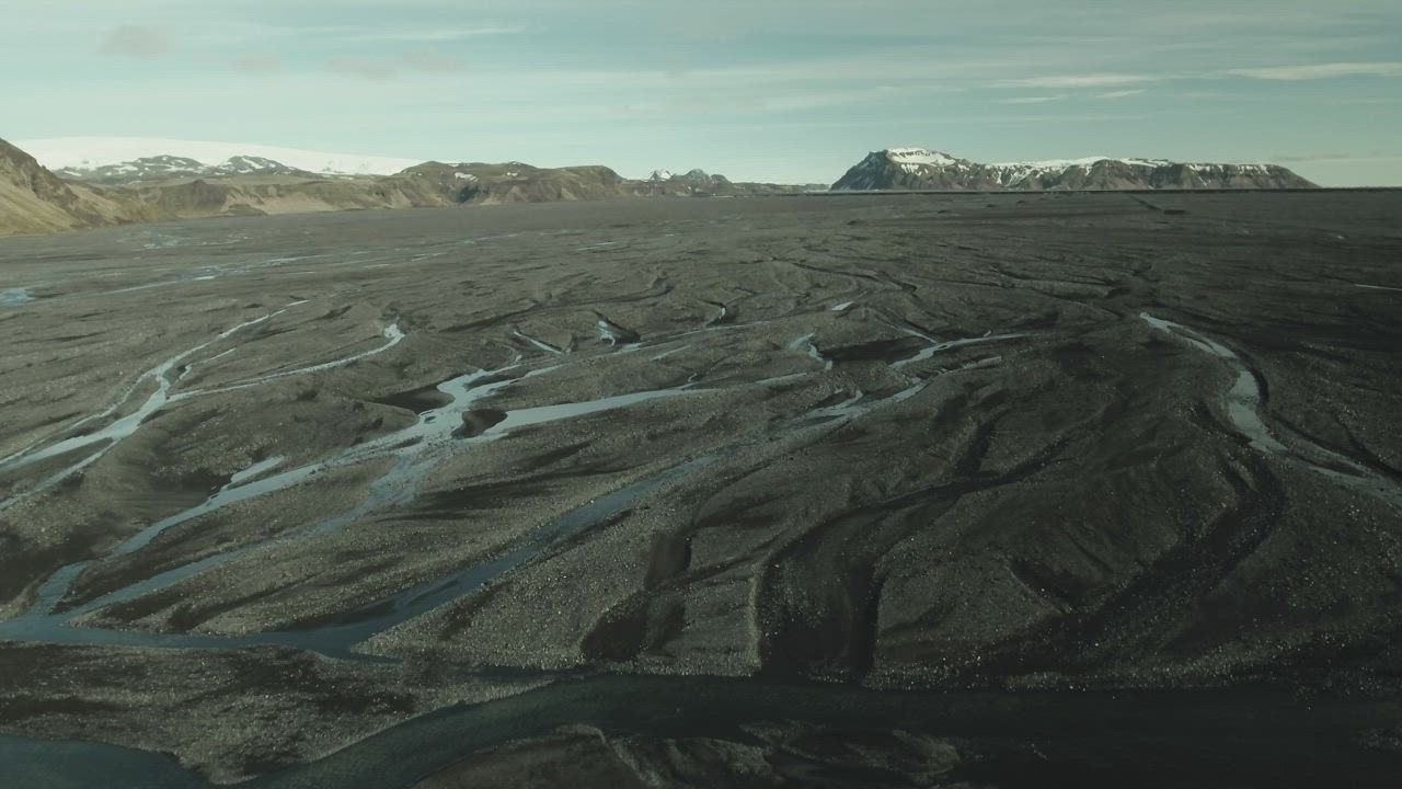 Distant mountains - Free Stock Video