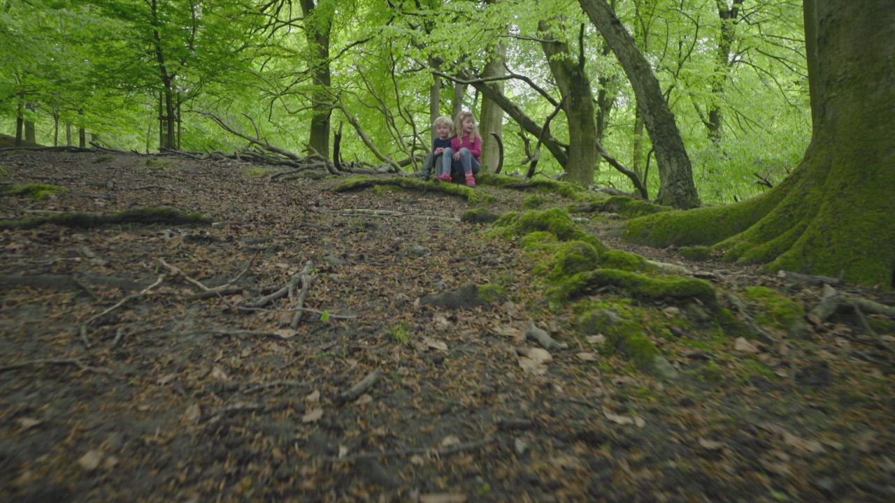 Children talking outside - Free Stock Video
