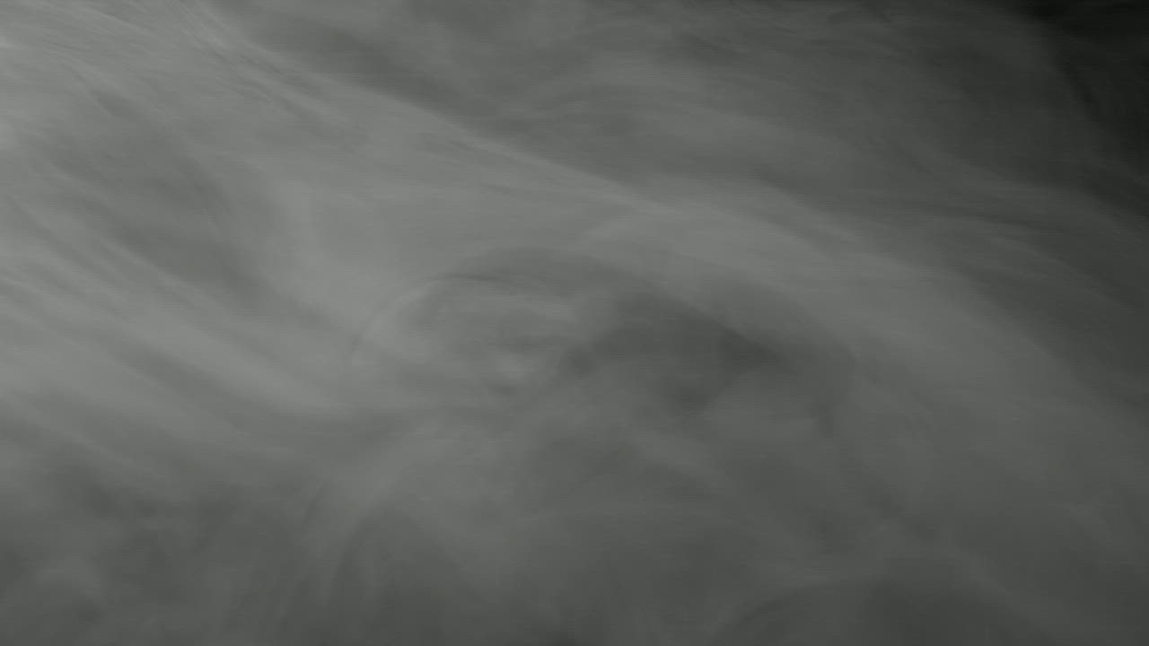 Thick smoke floating in the dark - Free Stock Video