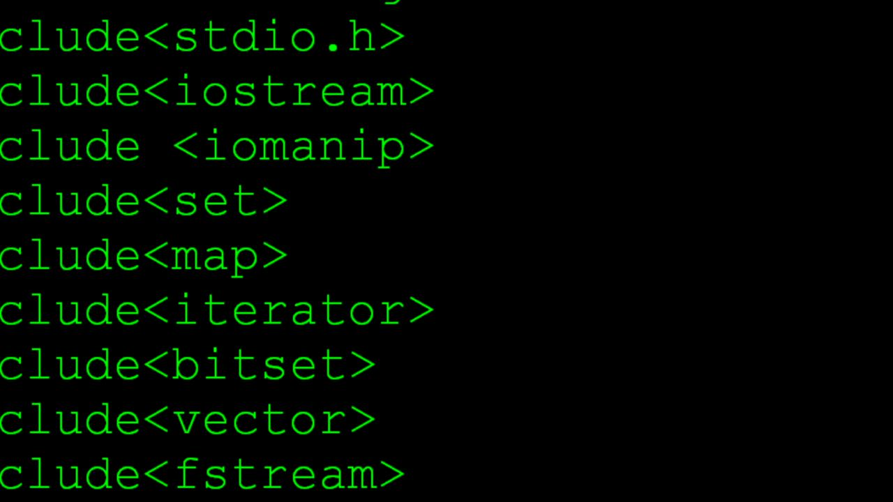 Code in programming language C - Free Stock Video