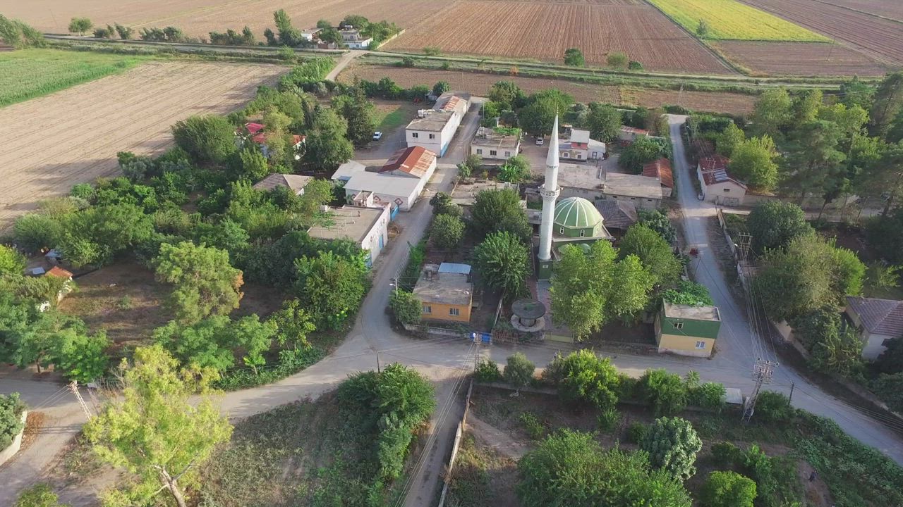 Mosque in a small rural village - Free Stock Video