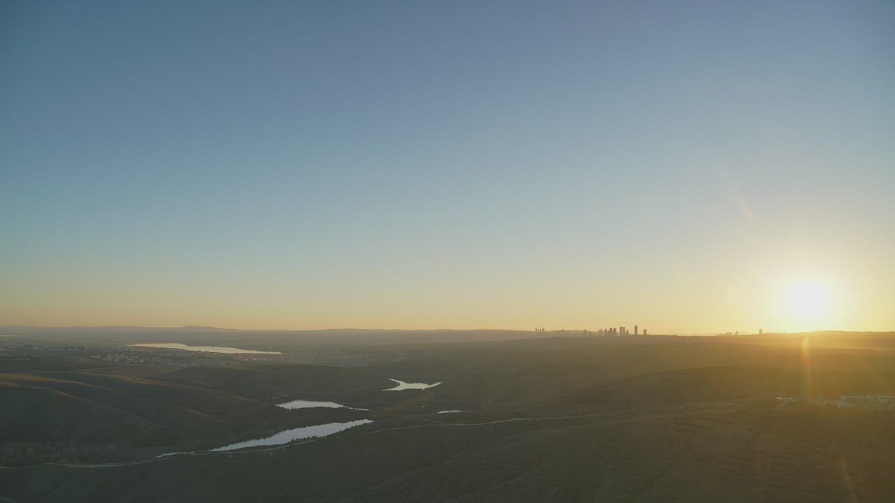 Day to Night Transition with city landscape - Free Stock Video