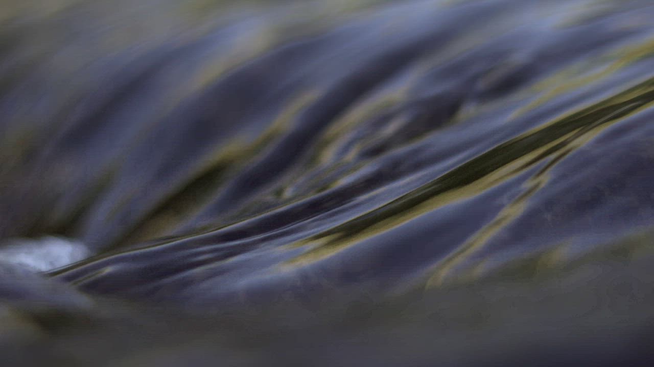Running water close up - Free Stock Video