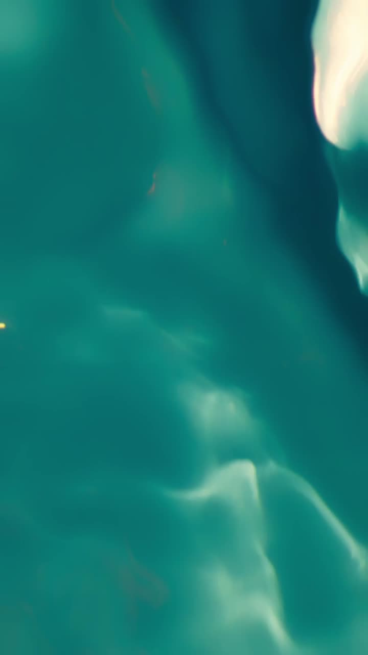 Calm Turquoise Waves - Free Stock Video